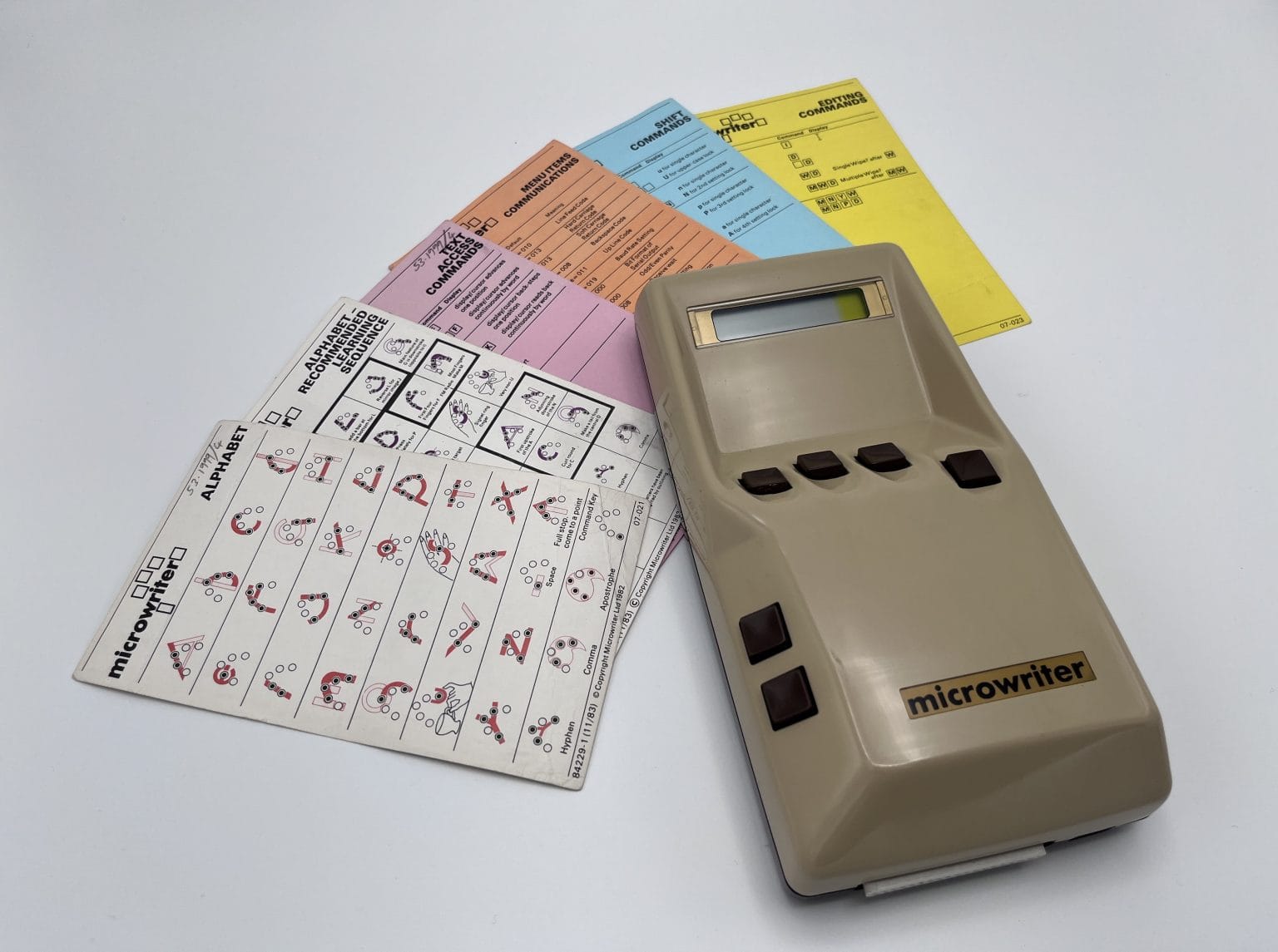 Microwriter - Elmbridge Museum: Elmbridge Museum Website